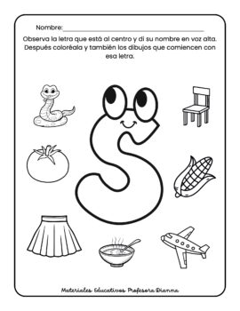 Coloreamos y aprendemos el abecedario - Orientacion Andujar