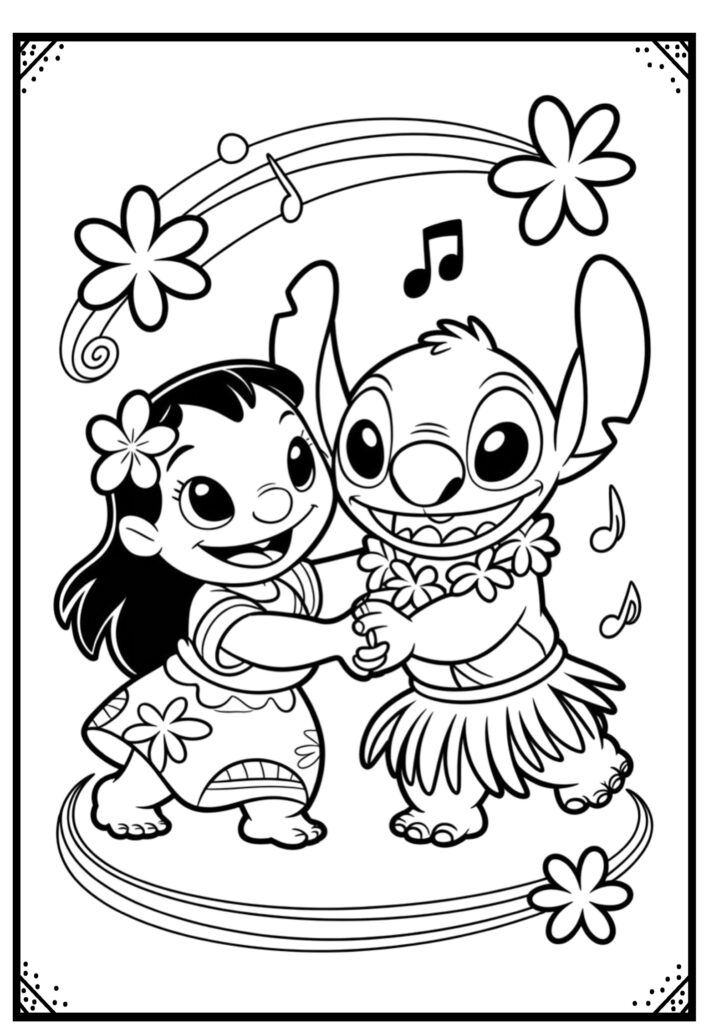 LILO Y STICH 20 pag LIBRITO PARA COLOREAR - Orientacion Andujar