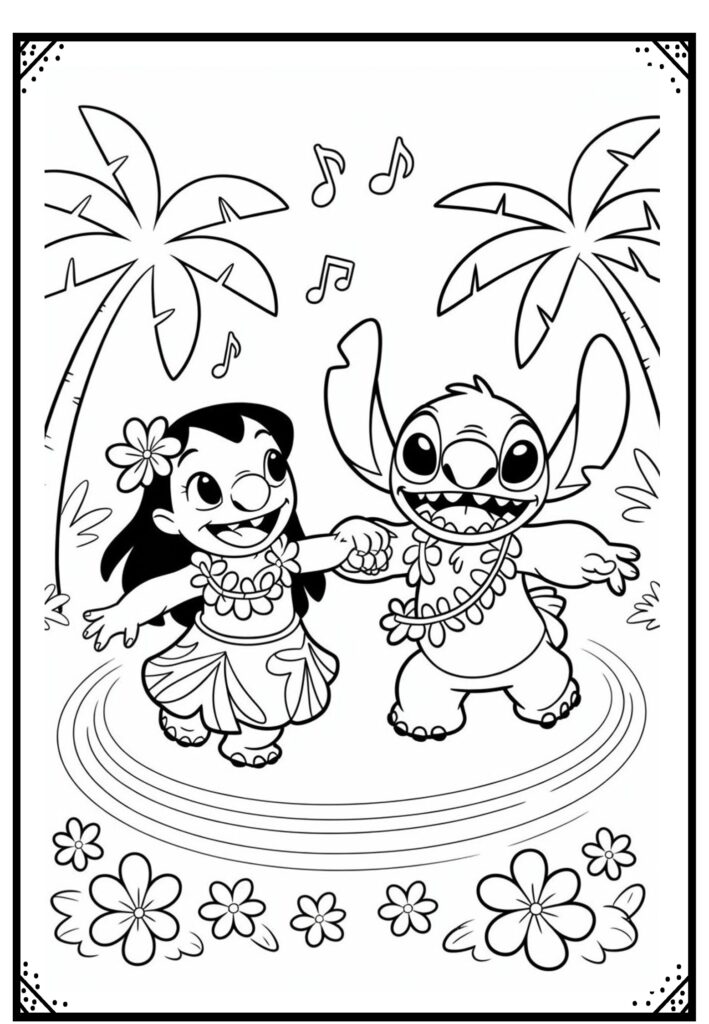 LILO Y STICH 20 pag LIBRITO PARA COLOREAR - Orientacion Andujar