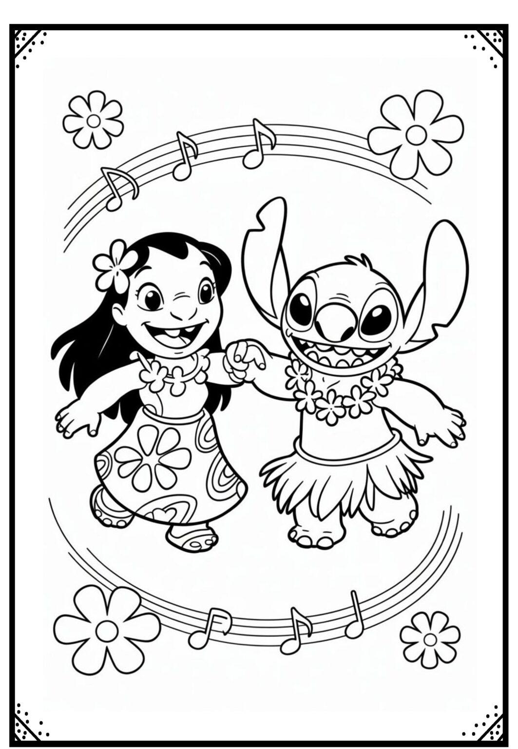 LILO Y STICH 20 pag LIBRITO PARA COLOREAR - Orientacion Andujar