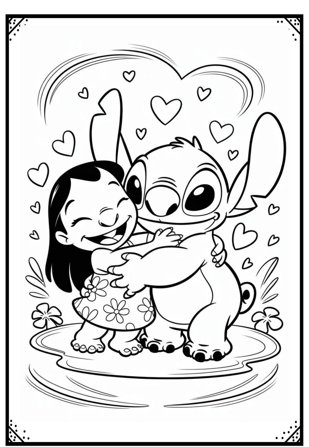 LILO Y STICH 20 pag LIBRITO PARA COLOREAR - Orientacion Andujar