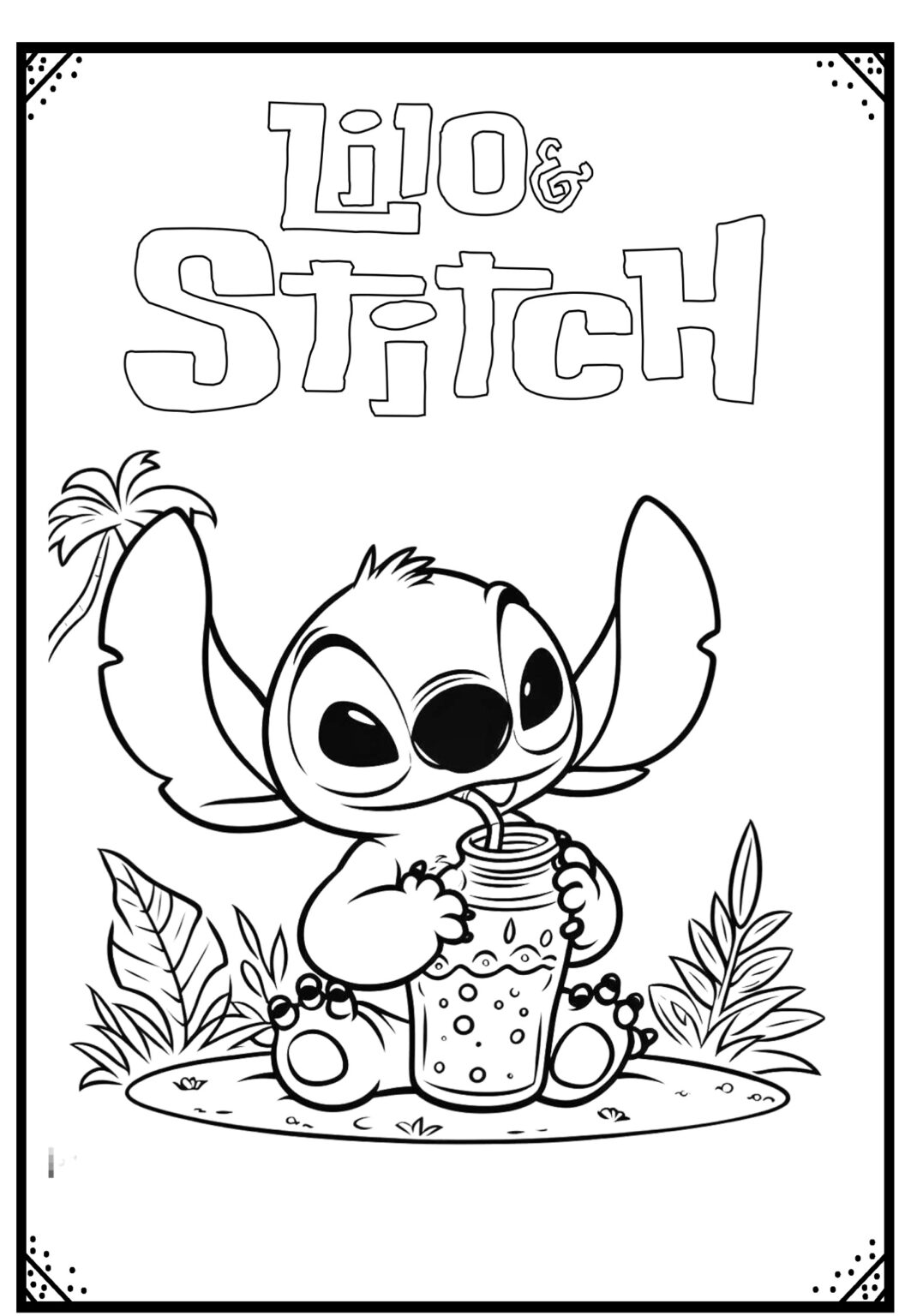LILO Y STICH 20 pag LIBRITO PARA COLOREAR - Orientacion Andujar