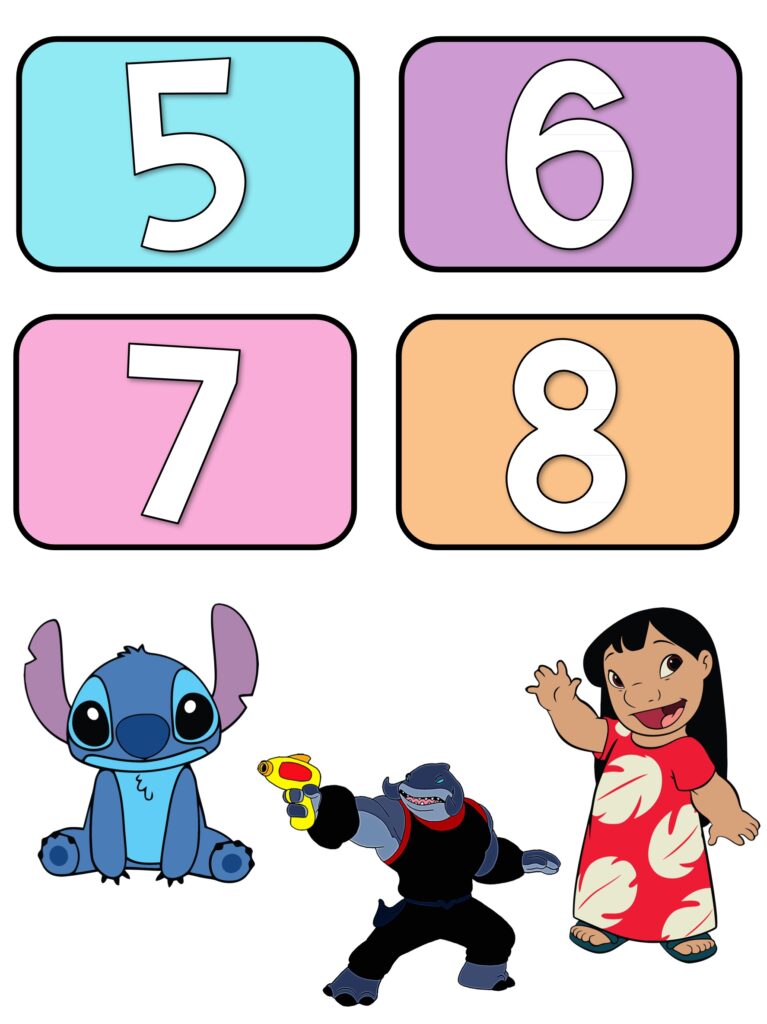 Crea tu calendario interactivo de Lilo y Stitch - Actividades de ...