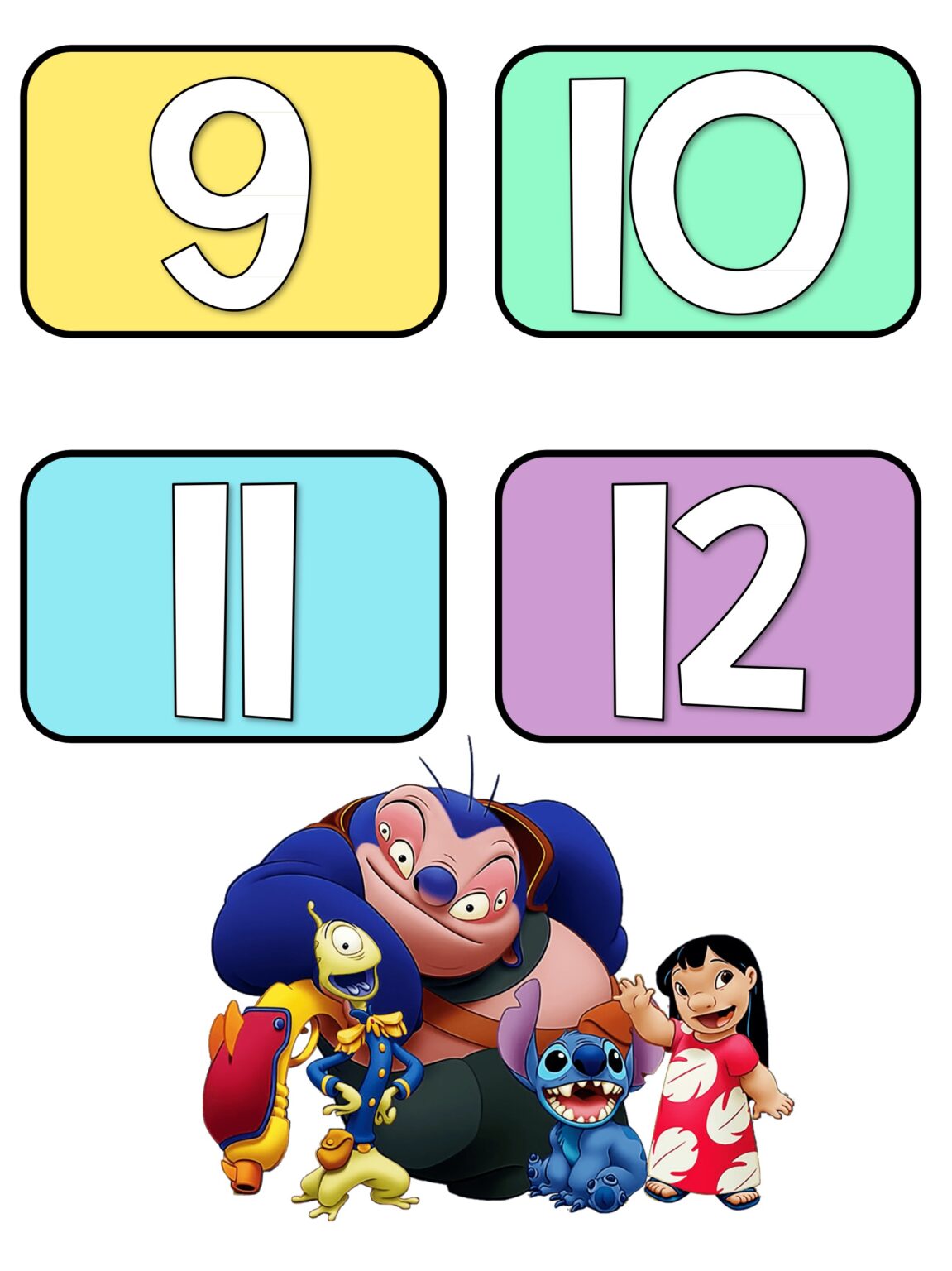 Crea tu calendario interactivo de Lilo y Stitch - Actividades de ...