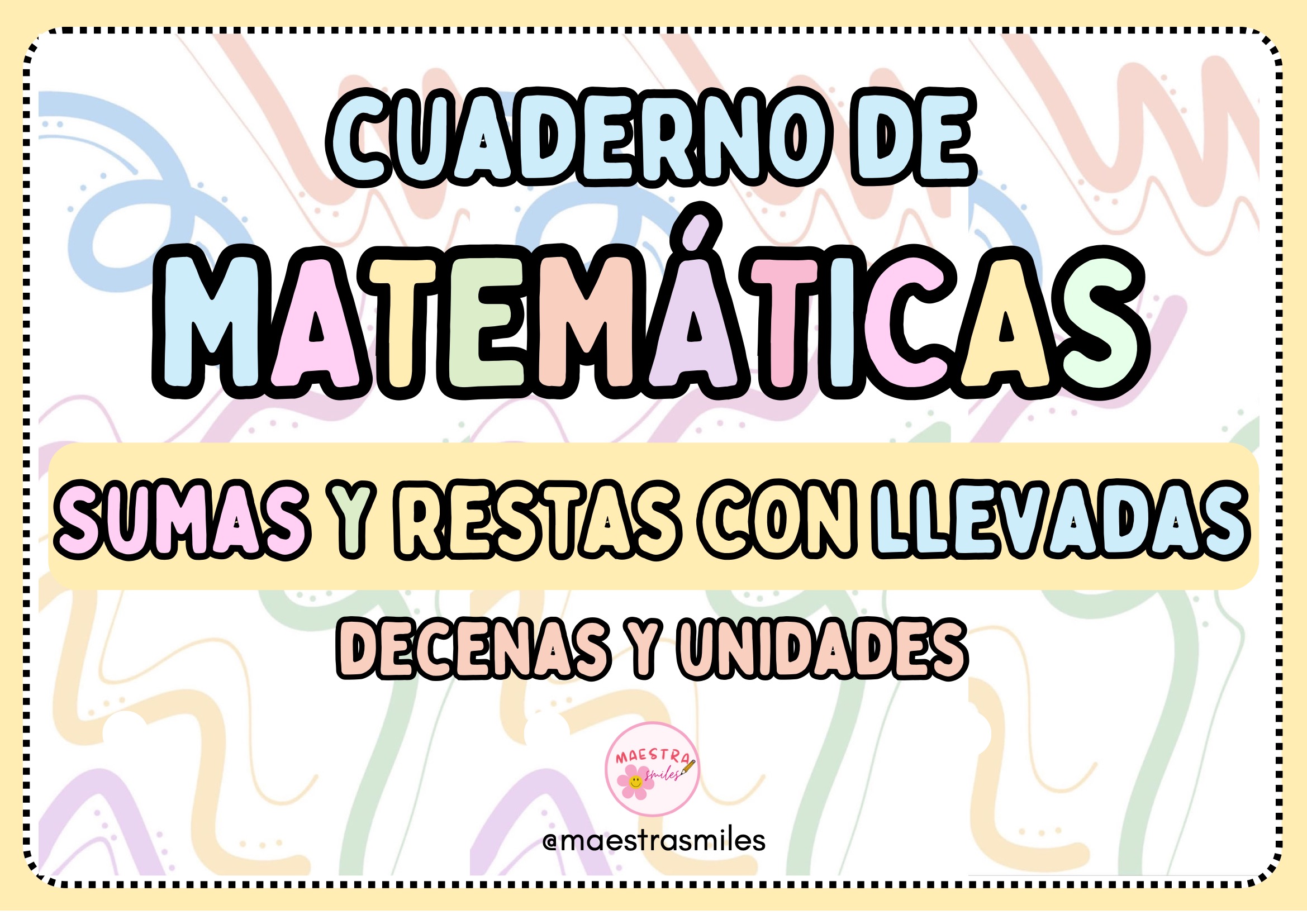 NUEVO CUADERNO DE SUMAS Y RESTAS CON LLEVADAS - Orientación Andújar ...