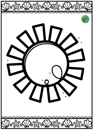 Tira el dado, decora y colorea. Verano - Orientacion Andujar