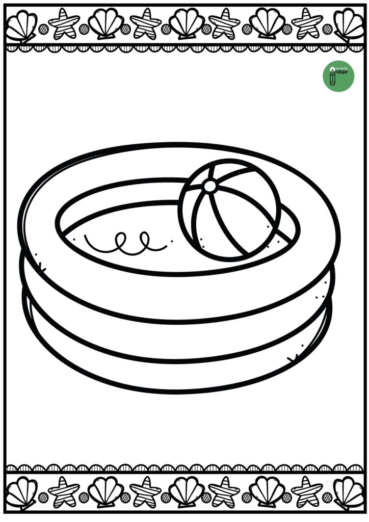 Tira el dado, decora y colorea. Verano - Orientacion Andujar