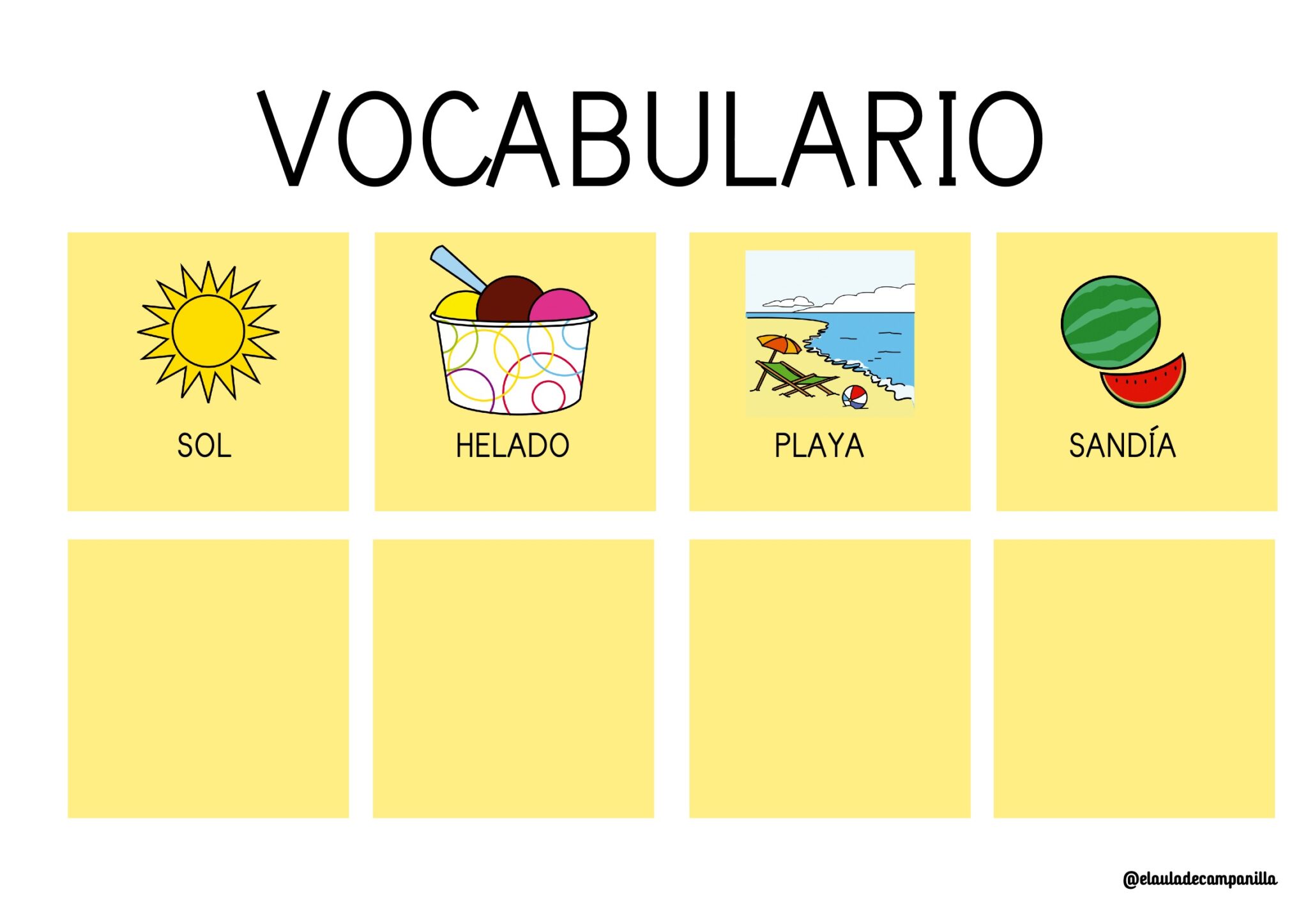 Cuaderno TEACCH Veraniego con Pictos. - Orientacion Andujar