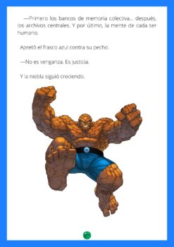 Cuento de Los 4 Fantásticos con Actividades de Comprensión Lectora ...