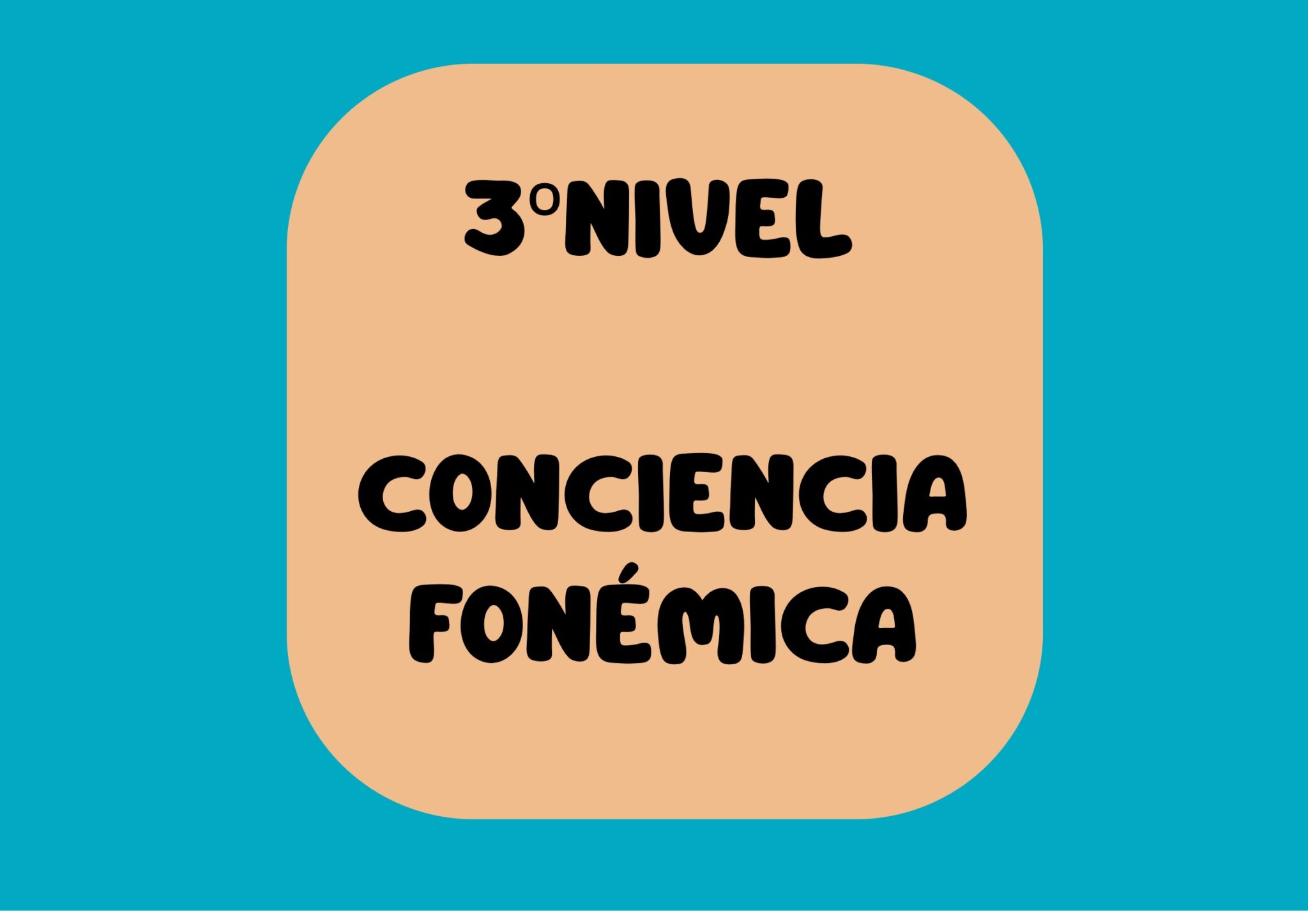 DOSSIER tres niveles CONCIENCIA FONOLÓGICA - Orientacion Andujar