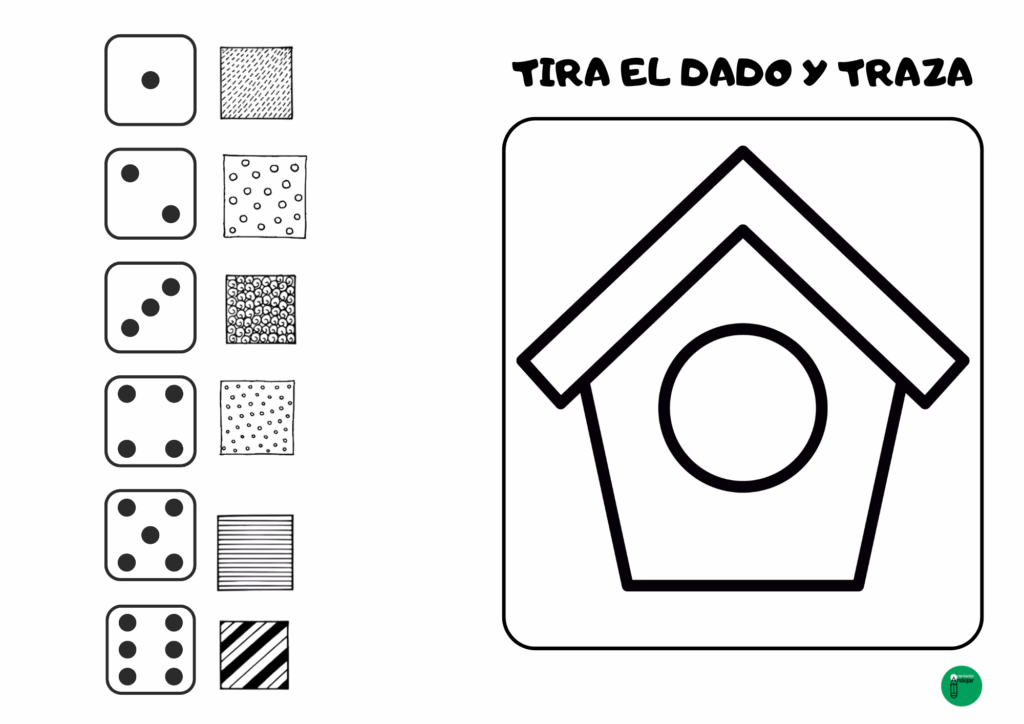Tira el dado grafismo creativo especial verano - Orientacion Andujar