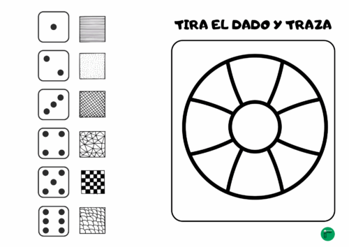 Tira el dado grafismo creativo especial verano - Orientacion Andujar