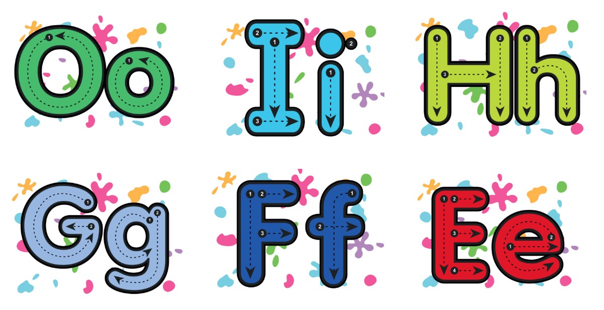 Abecedario de colores trazo decora tu clase - Orientacion Andujar