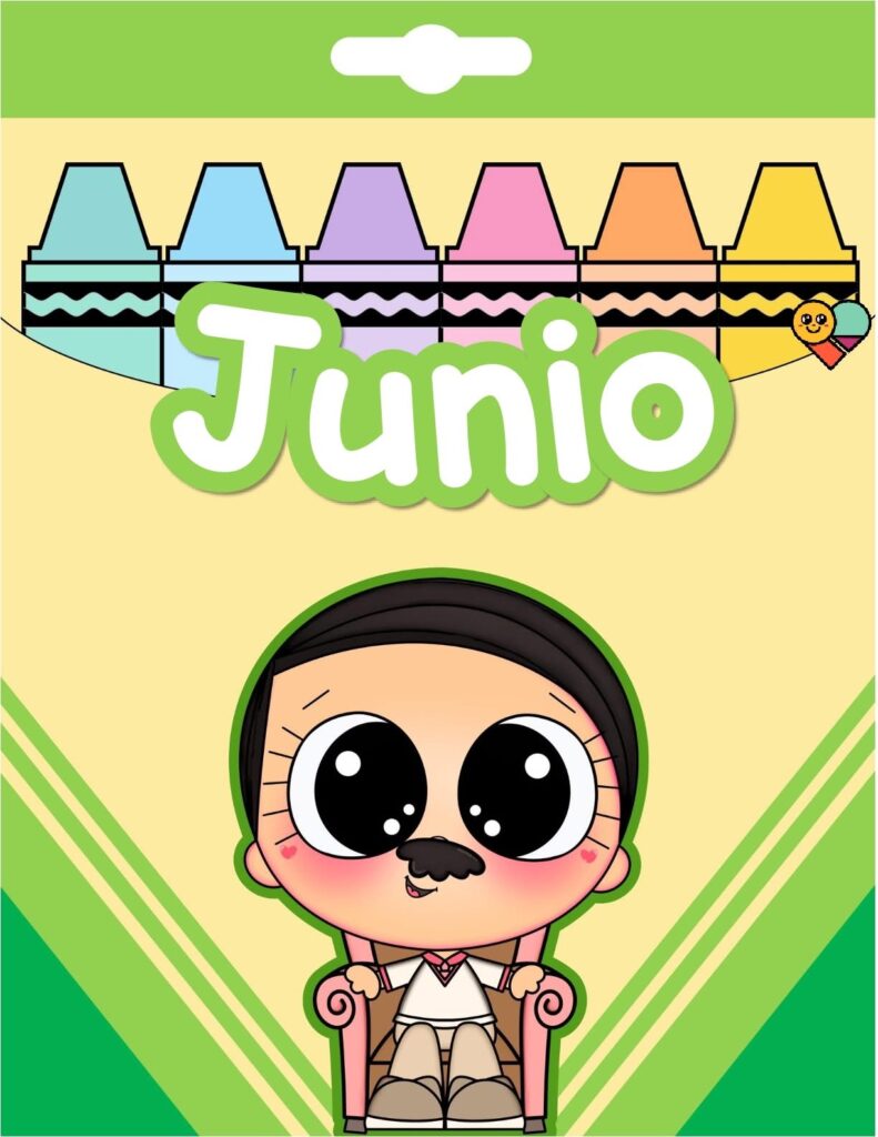 Carteles crayola meses del año decora tu clase - Orientacion Andujar