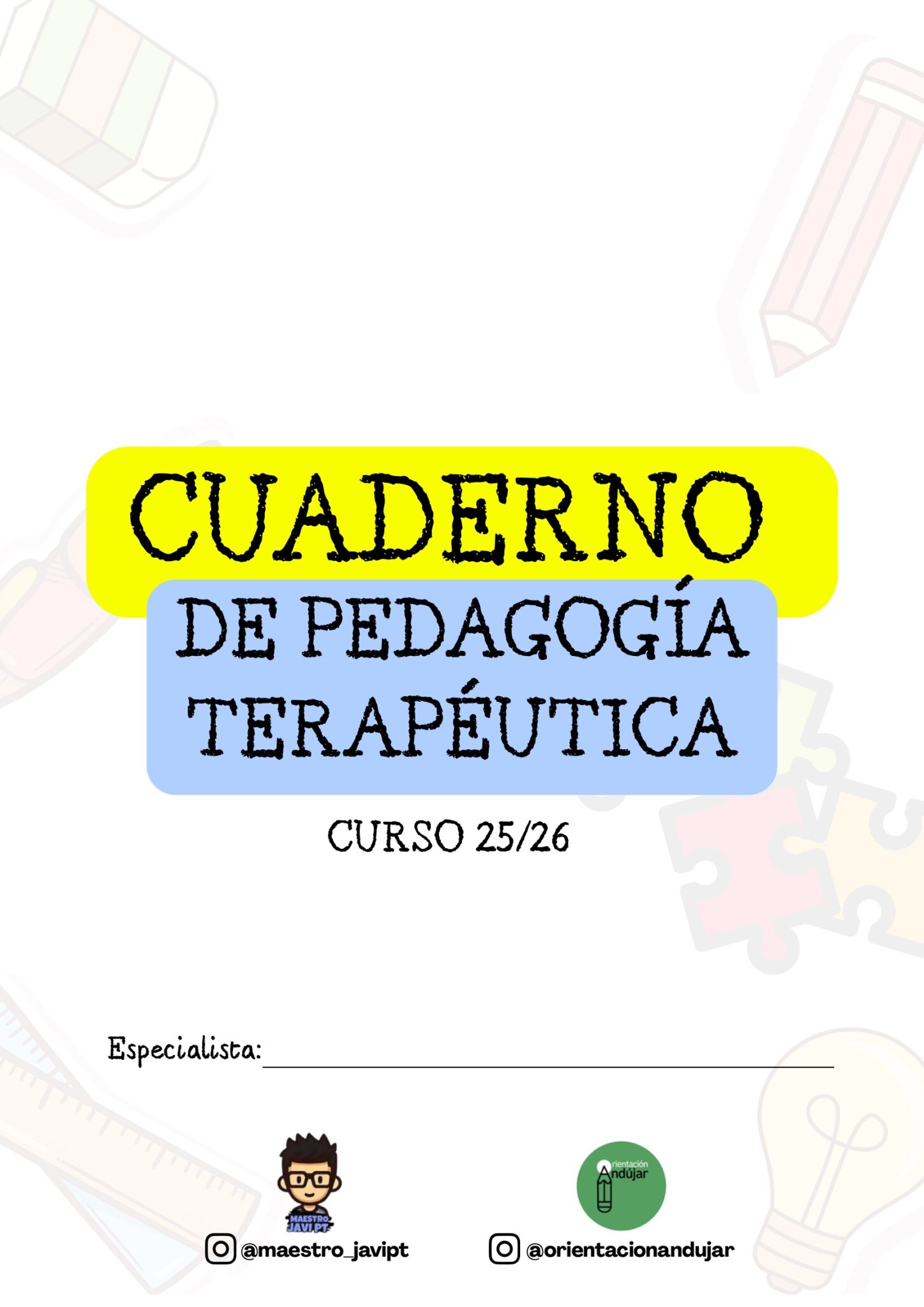 Cuaderno de Pt-Al sencillo y práctico - Orientacion Andujar