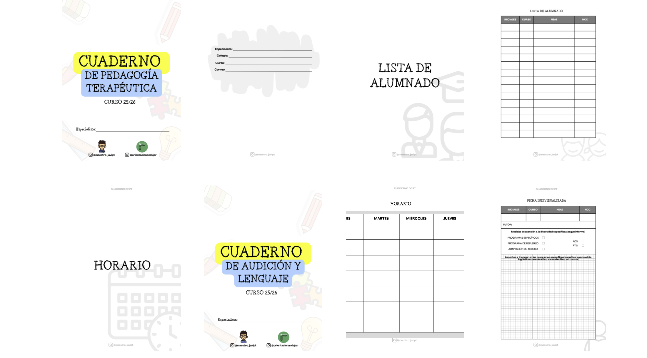 Cuaderno de Pt-Al sencillo y práctico - Orientacion Andujar