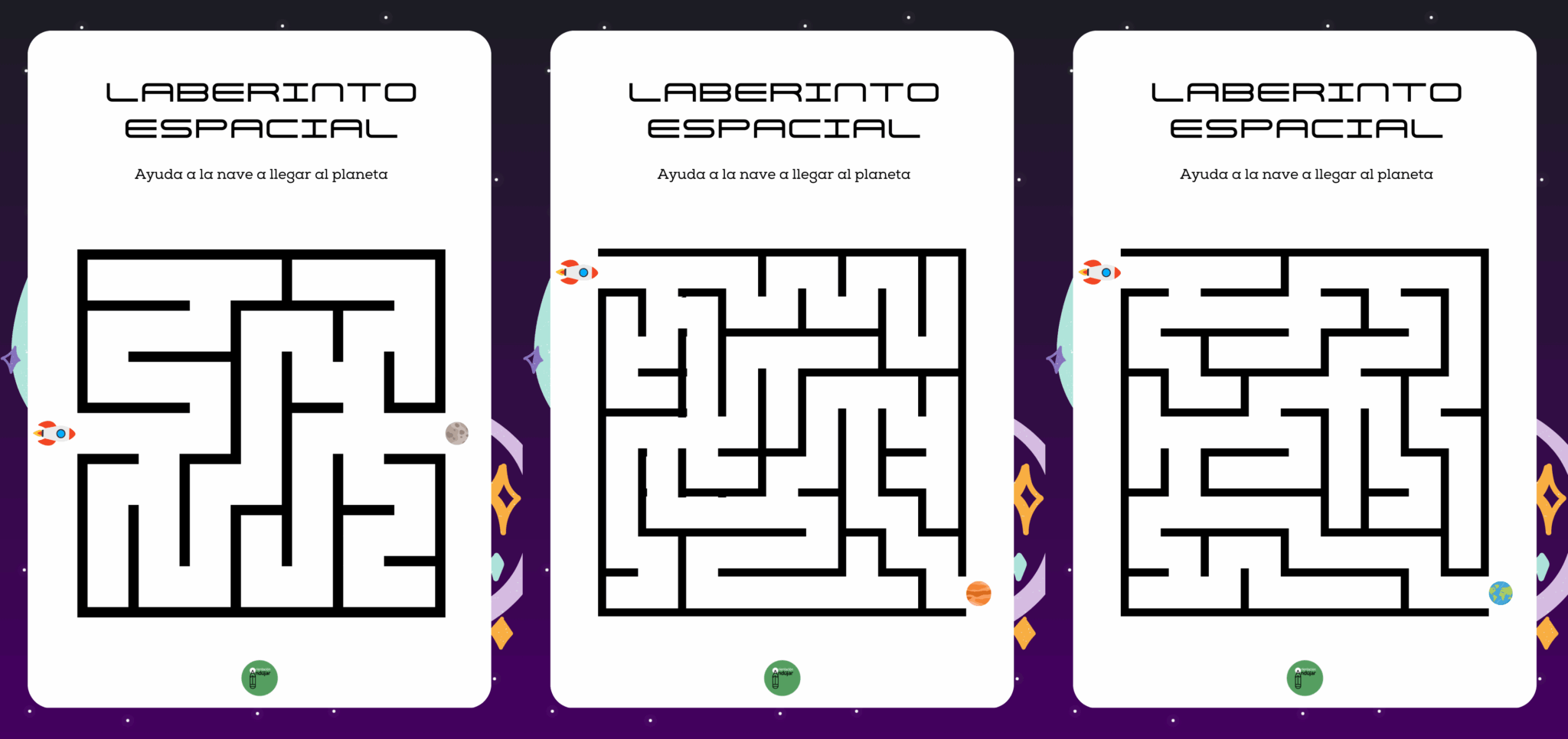 Trabajamos la atención 10 fichas encuentra las 10 diferencias -Orientacion Andujar