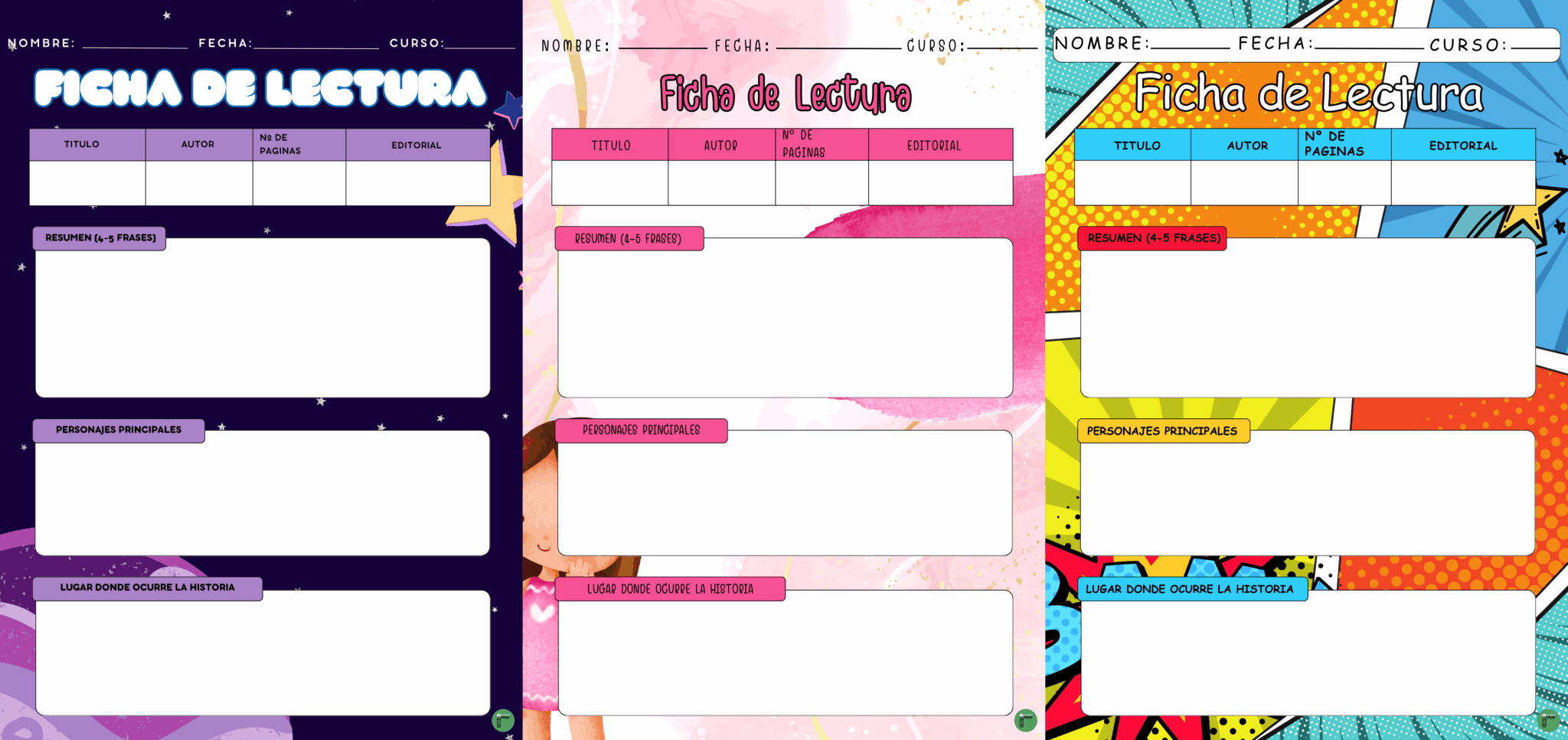 Láminas ilustrativas para trabajar la comprensión lectora de cuentos ...