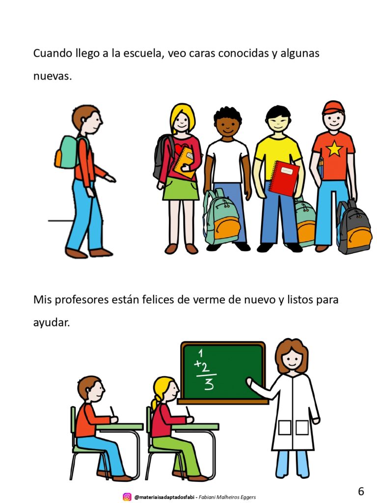 Historia Social para anticipar la Vuelta al cole - Orientacion Andujar