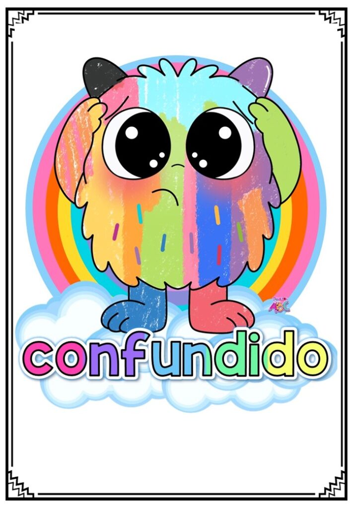 MONSTRUO EMOCIONES AMBIENTACIÓN CLASE CARTELES - Orientacion Andujar