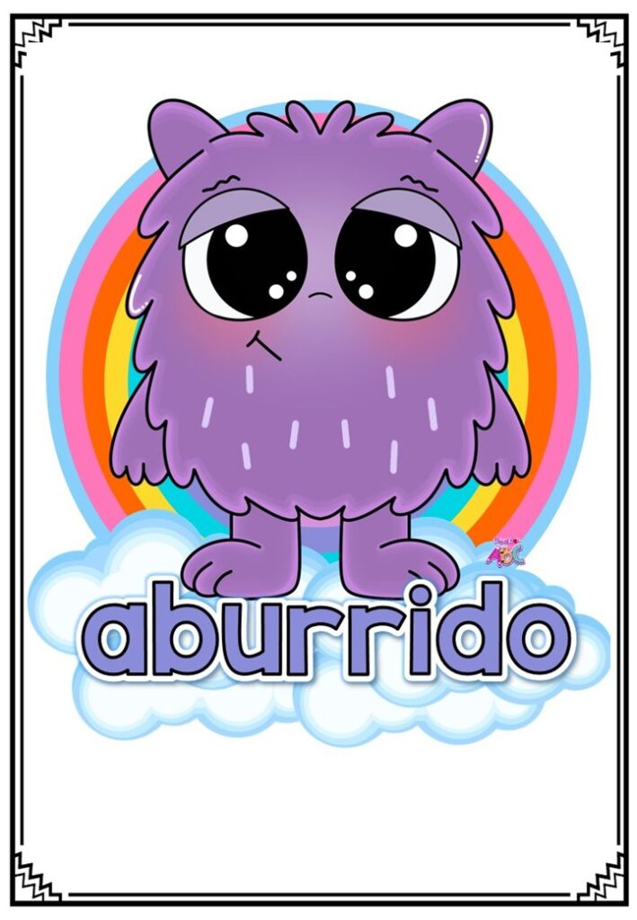 MONSTRUO EMOCIONES AMBIENTACIÓN CLASE CARTELES - Orientacion Andujar