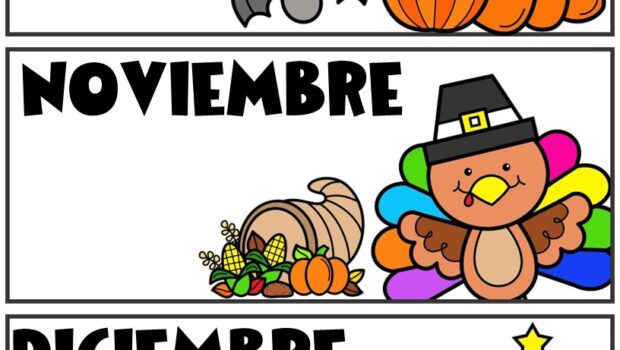 Mini carteles decora tu clase con los meses del año (4) - Orientación ...
