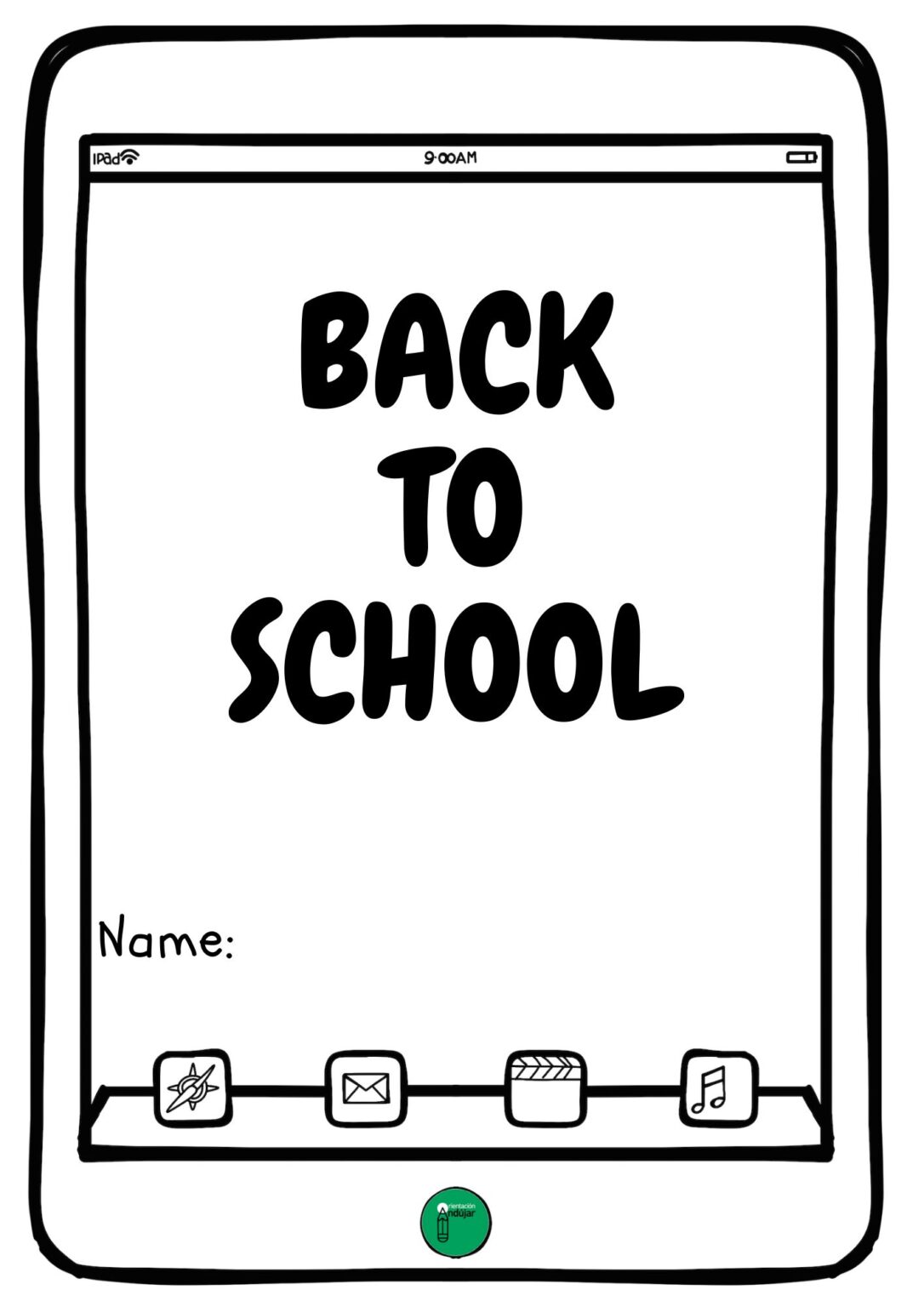 Back to school, formato tablet - Orientacion Andujar