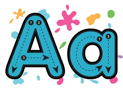 Abecedario de colores trazo decora tu clase - Orientacion Andujar