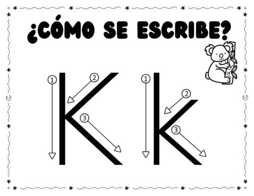 Trabajamos el trazo de las letras del abecedario - Orientacion Andujar