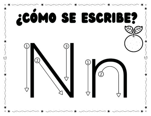 Trabajamos el trazo de las letras del abecedario - Orientacion Andujar
