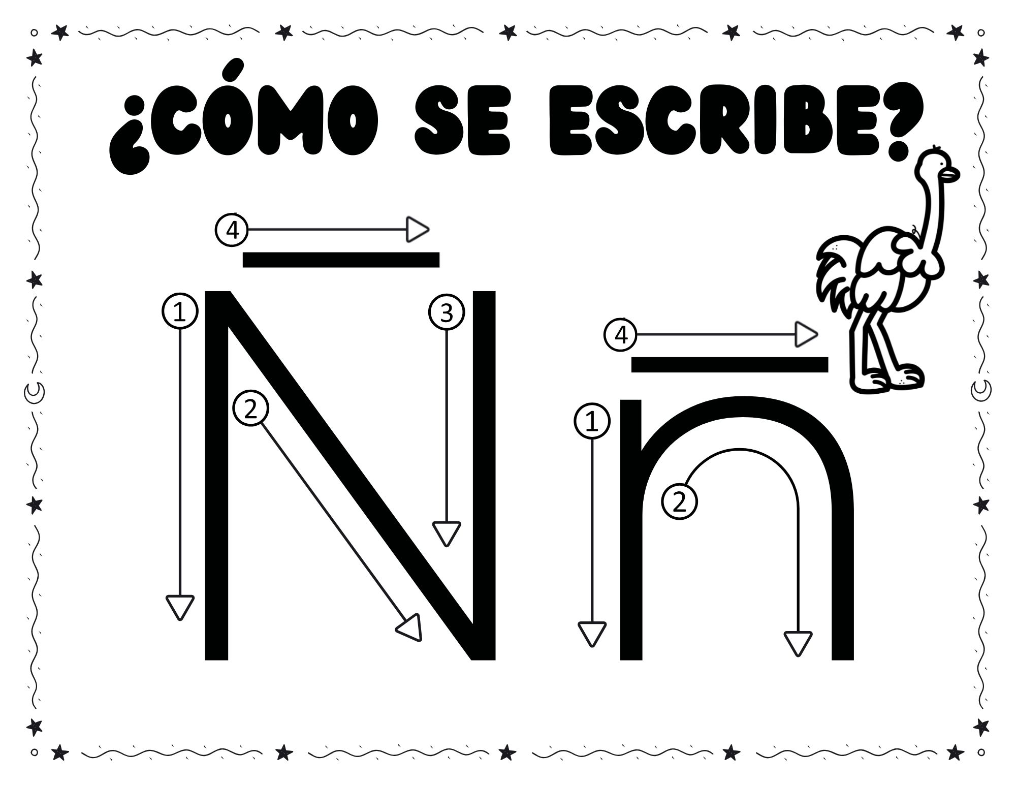 Trabajamos el trazo de las letras del abecedario - Orientacion Andujar