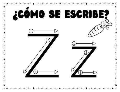 Trabajamos el trazo de las letras del abecedario - Orientacion Andujar