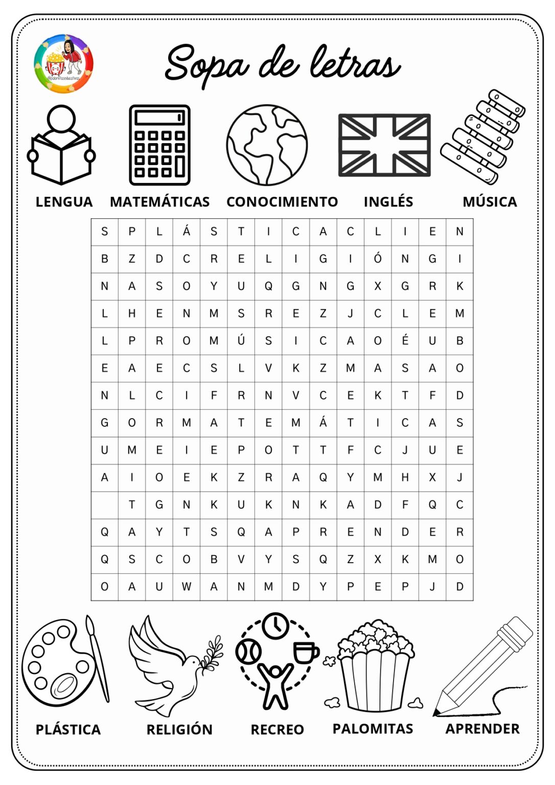 12 Actividades diferentes e Imprimibles para el Primer Día de Clase ...