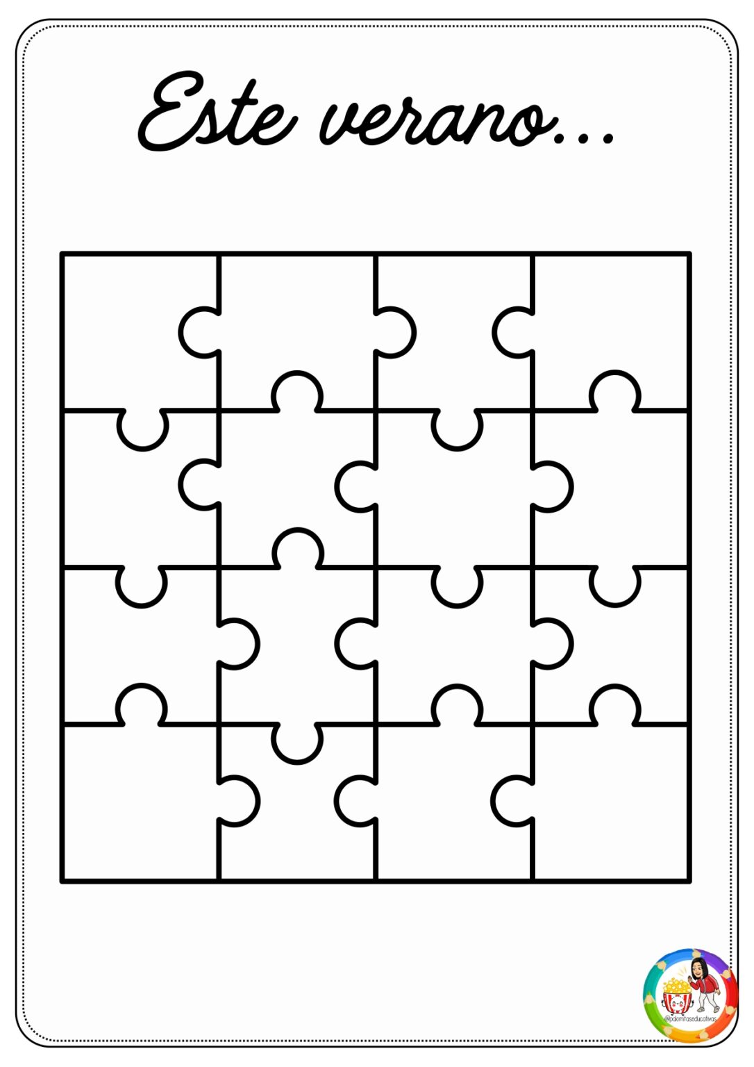 12 Actividades diferentes e Imprimibles para el Primer Día de Clase ...
