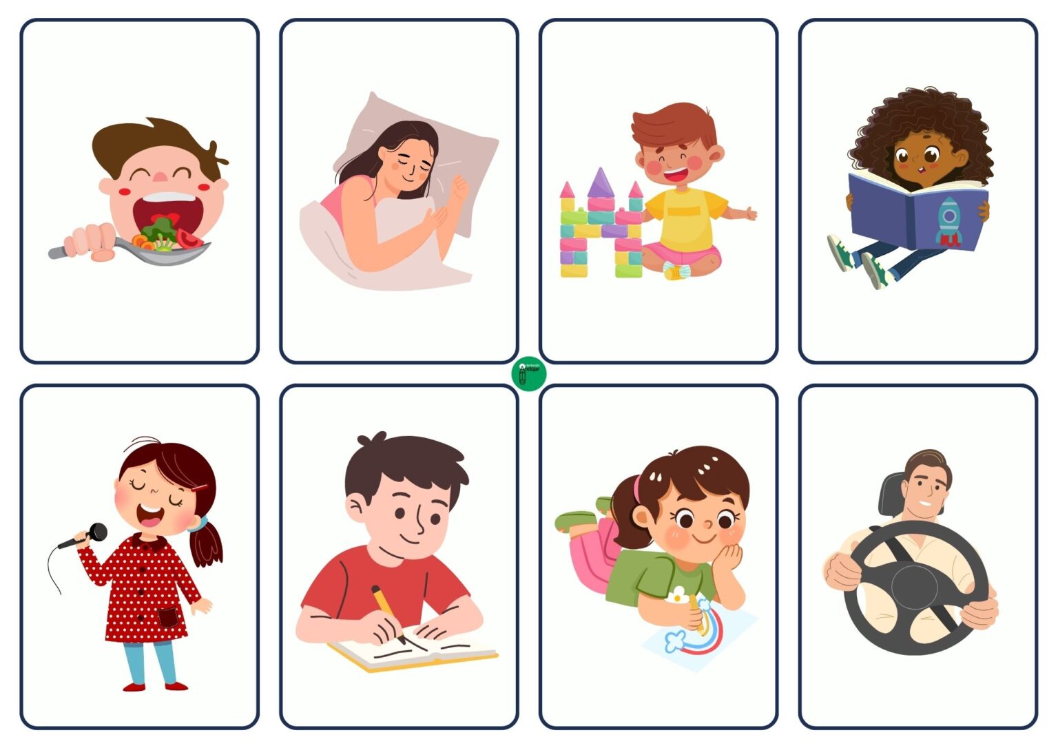 Juego de cartas para aprender a conjugar verbos - Orientacion Andujar