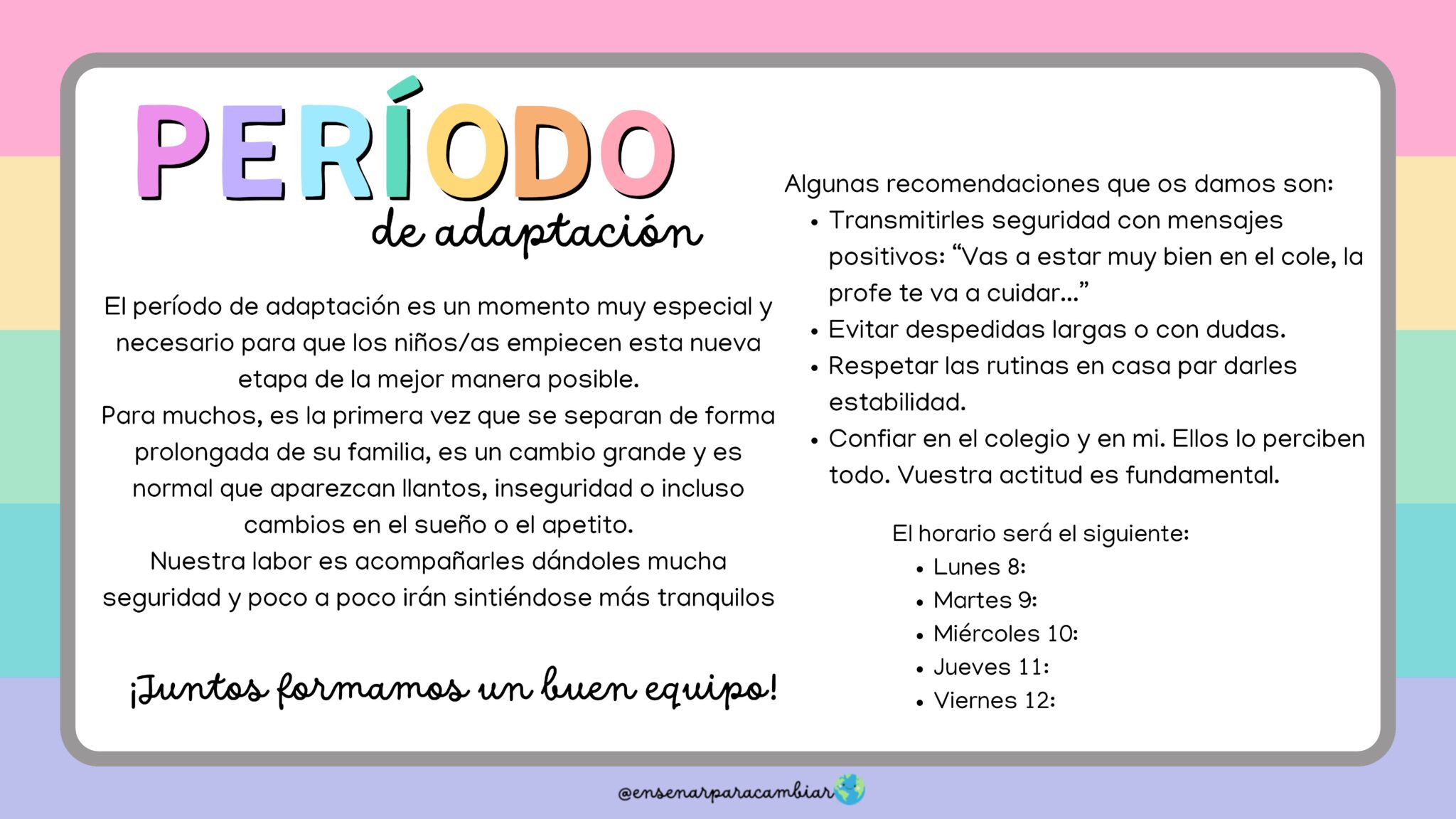 Editable CANVA y Power point REUNIÓN FAMILIAS INICIO DE CURSO ...