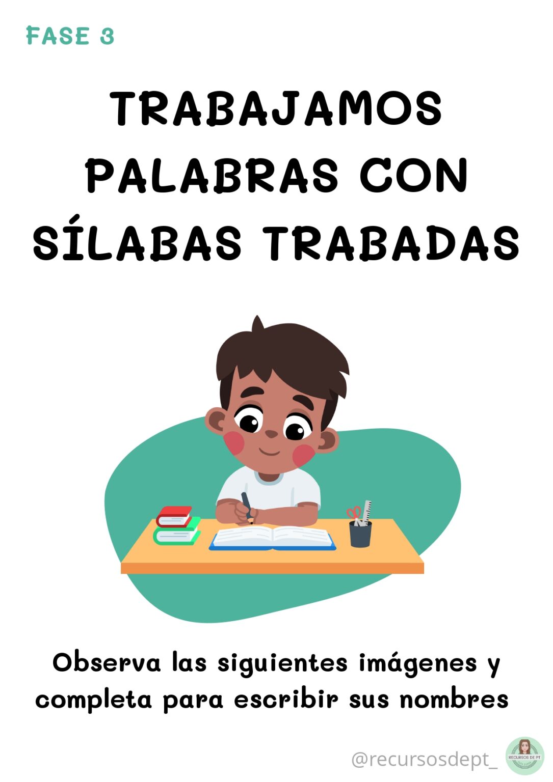 Bonito cuaderno para trabajar las trabadas - Orientacion Andujar
