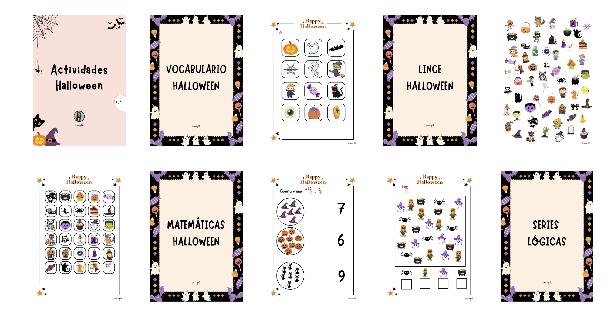 Super recopilatorio + 50 recursos para Halloween 2024 -Orientacion Andujar