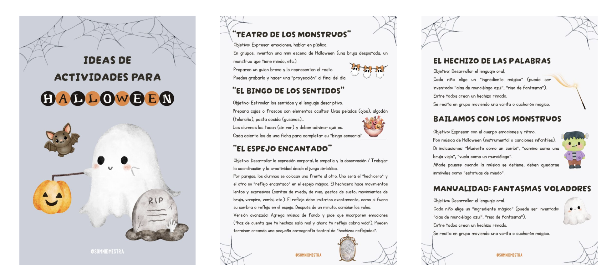 Cuadernillo multinivel infantil y primaria actividades de halloween ...