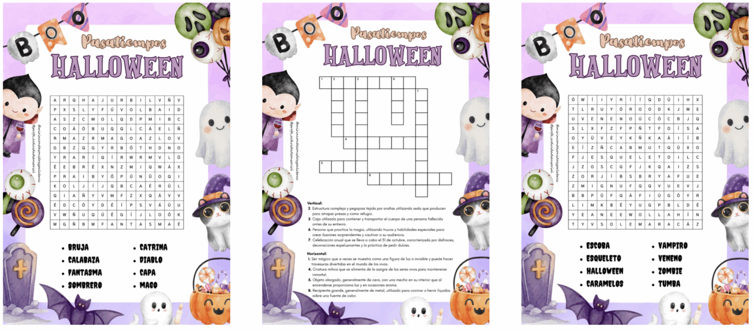Super recopilatorio + 50 recurso para Halloween -Orientacion Andujar