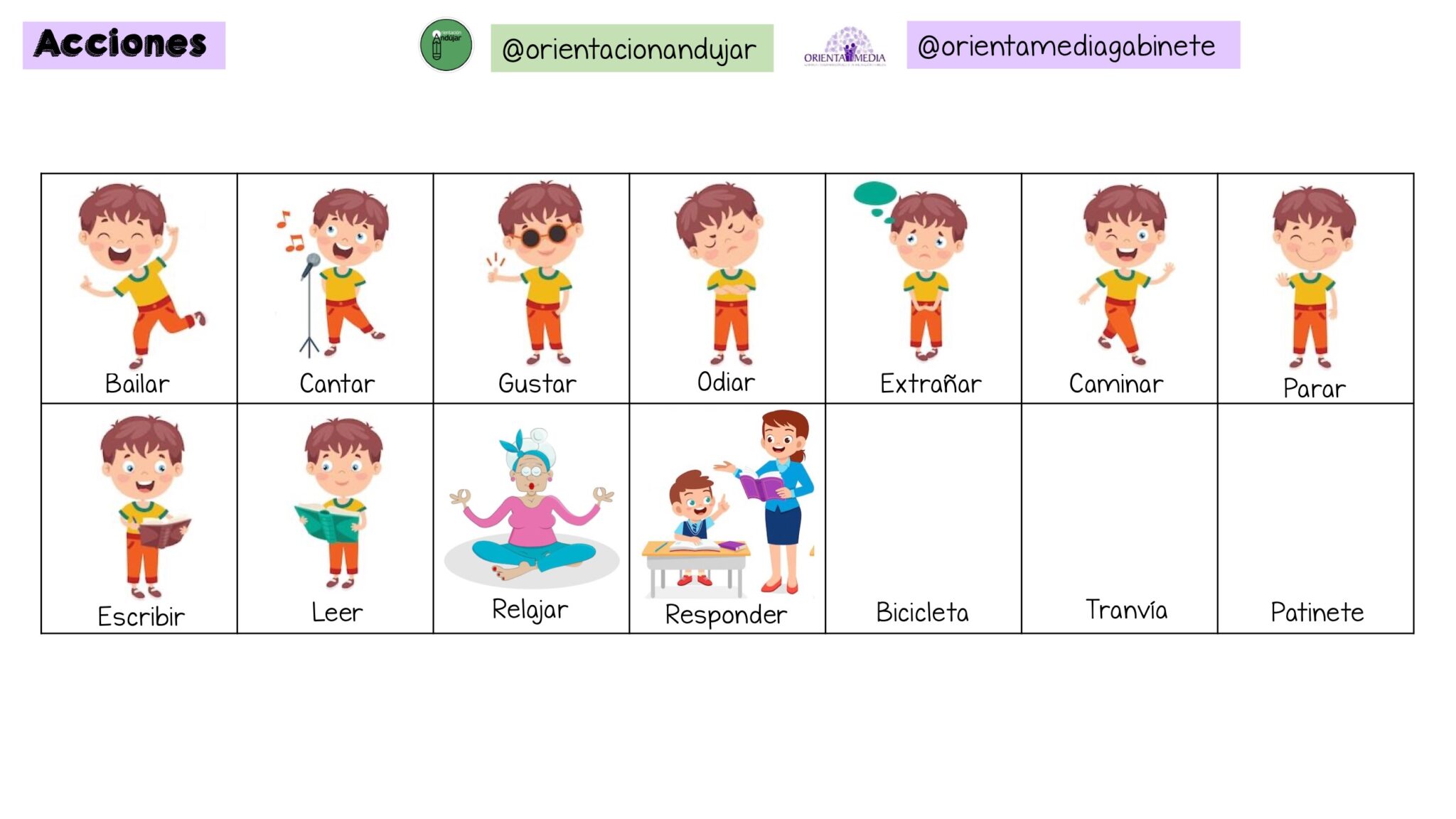 MI super cuaderno de imagenes y pictogramas 25 - Orientación Andújar ...