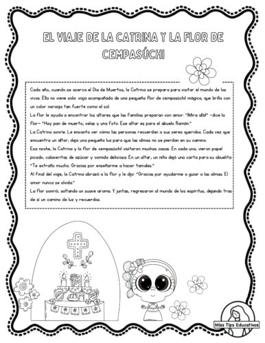 Mi CUADERNILLO DE comprensión lectora día de muertos - Orientacion Andujar