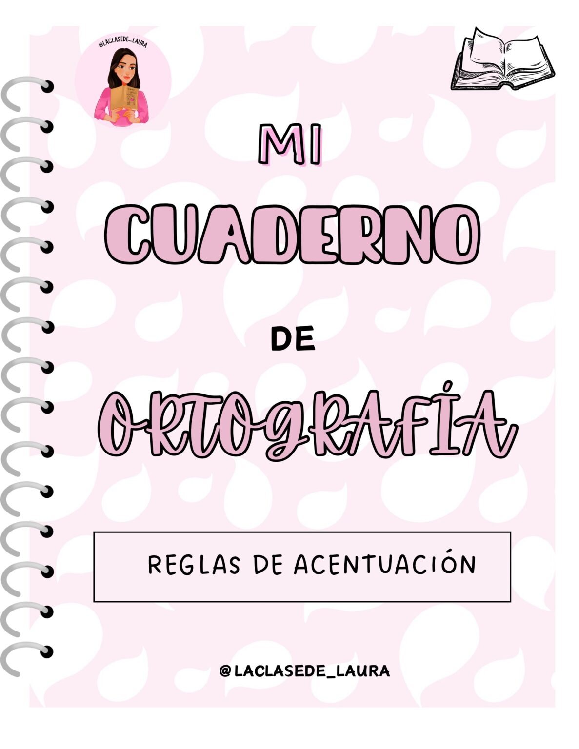 Mi Cuaderno ortografía reglas de acentuación - Orientacion Andujar