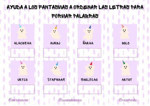 Nuevo cuadernillo de Halloween - Orientacion Andujar
