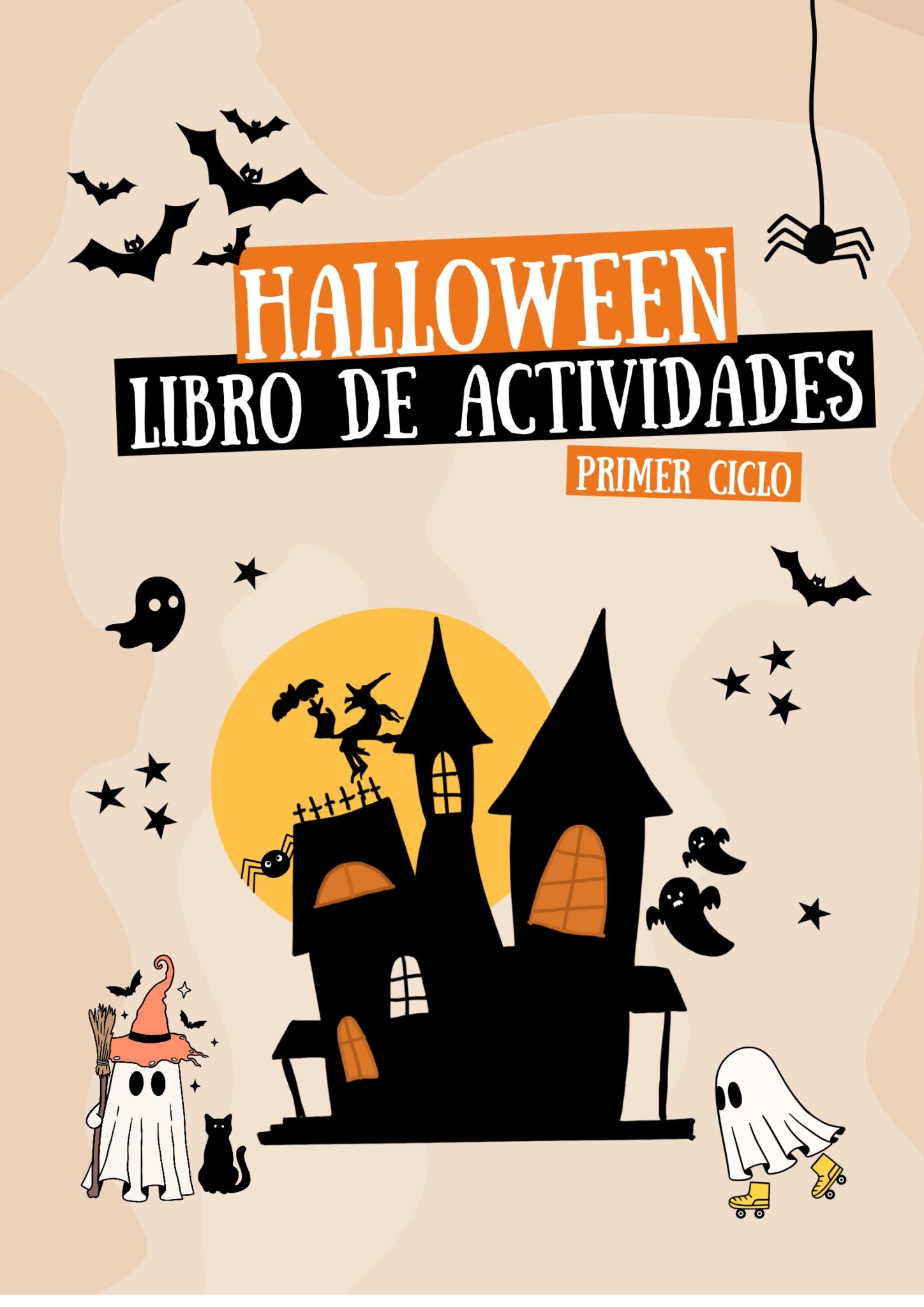 Cuadernillo de fichas halloween Primer ciclo 30 PAG. - Orientacion Andujar