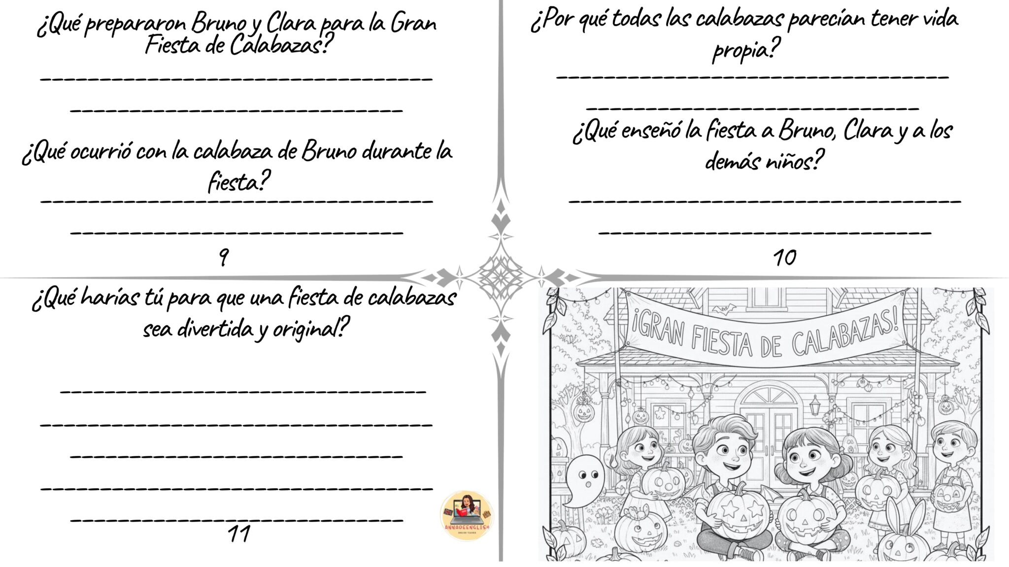 20 Mini cuentos para trabajar la compresión lectora - Orientacion Andujar