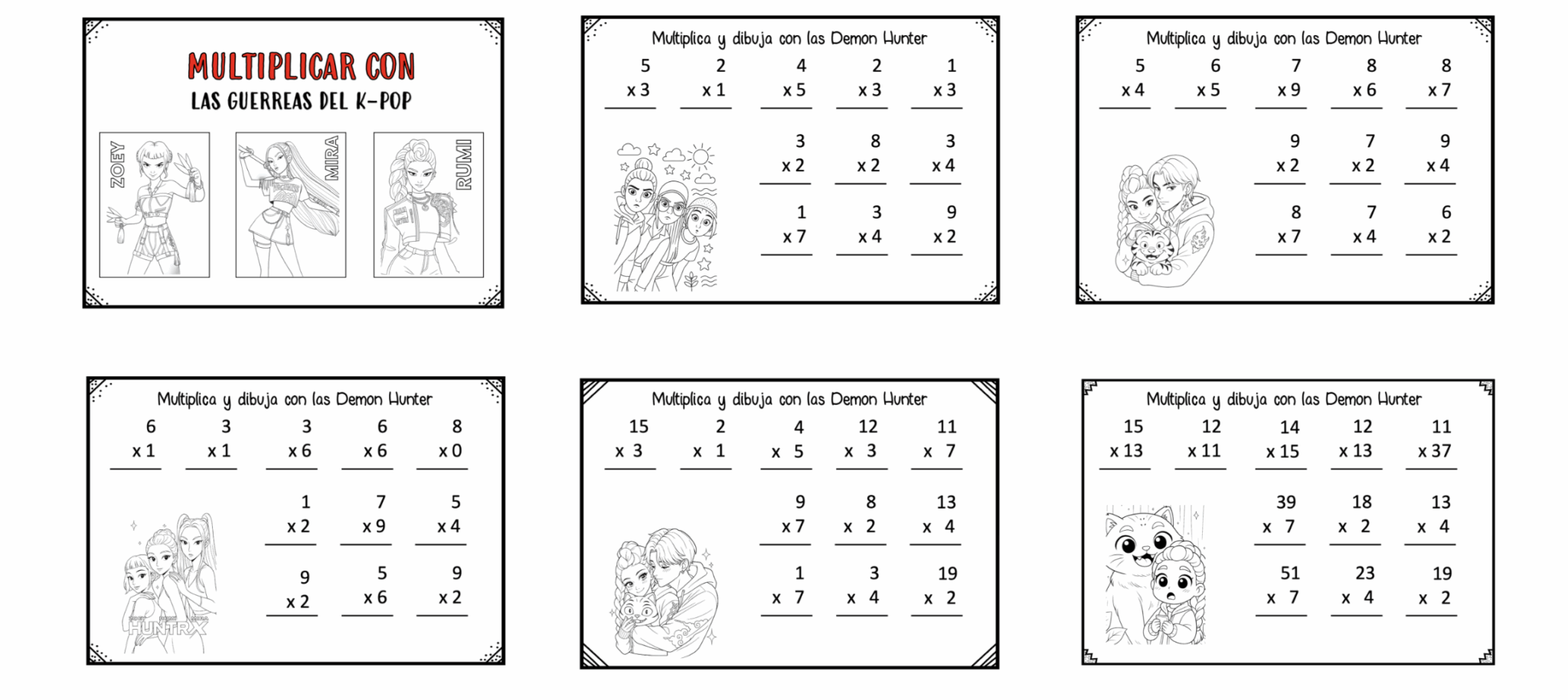 Memory de Multiplicaciones: Un Juego Divertido para Practicar las ...