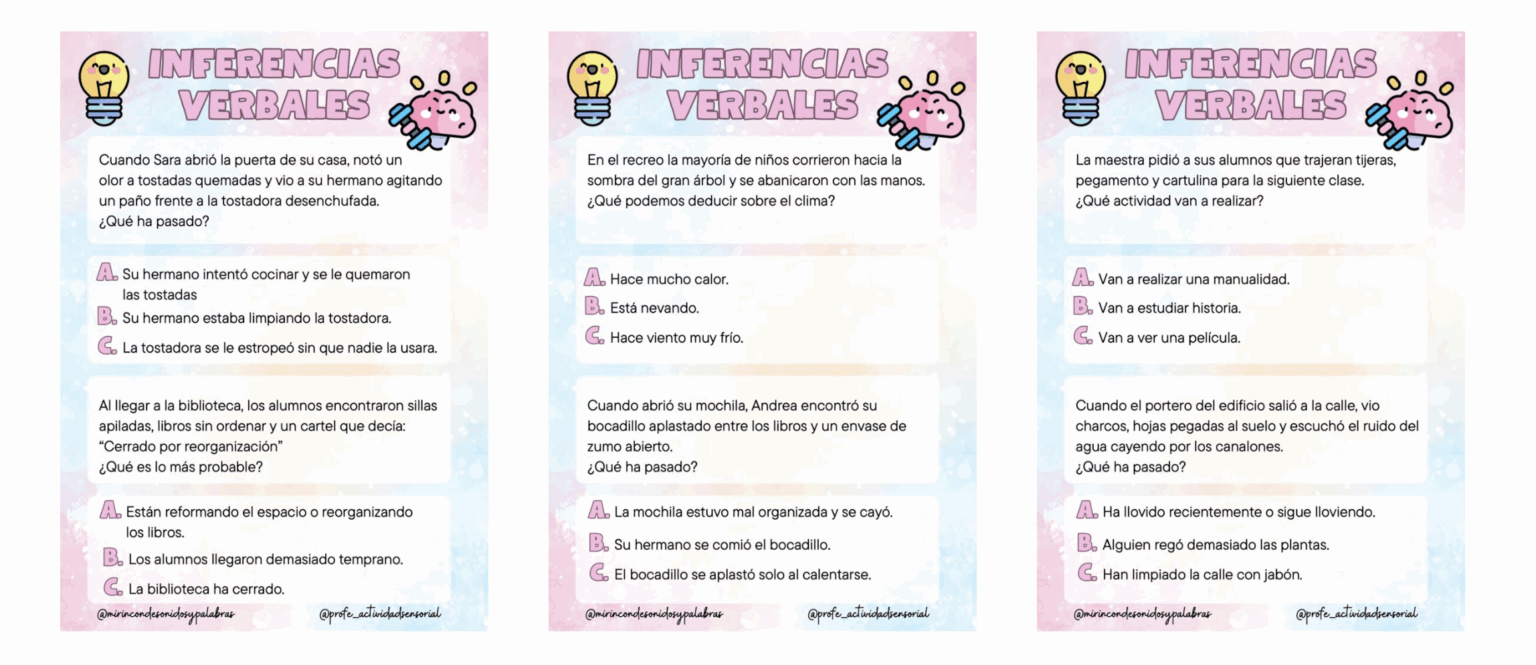 inferencias simples Archives - Orientación Andújar - Recursos Educativos