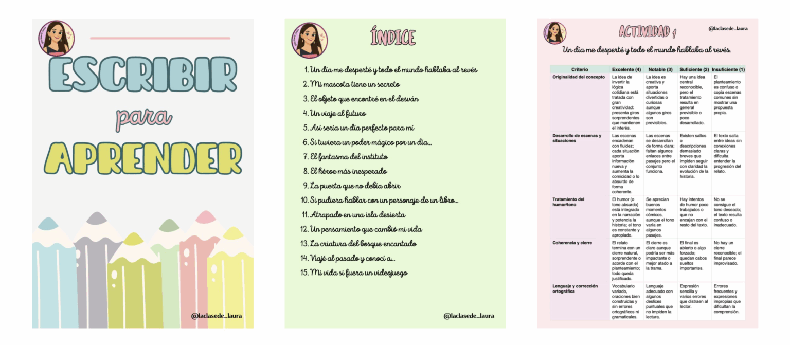 dinámicas de escritura Archives - Orientación Andújar - Recursos Educativos