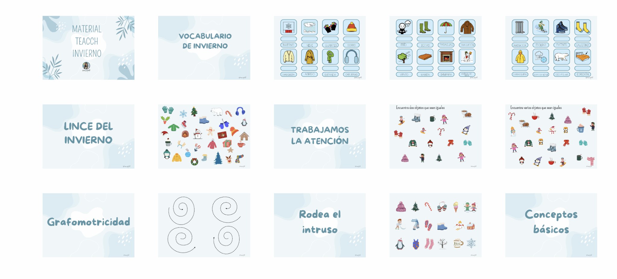 invierno en el aula Archives - Orientación Andújar - Recursos Educativos